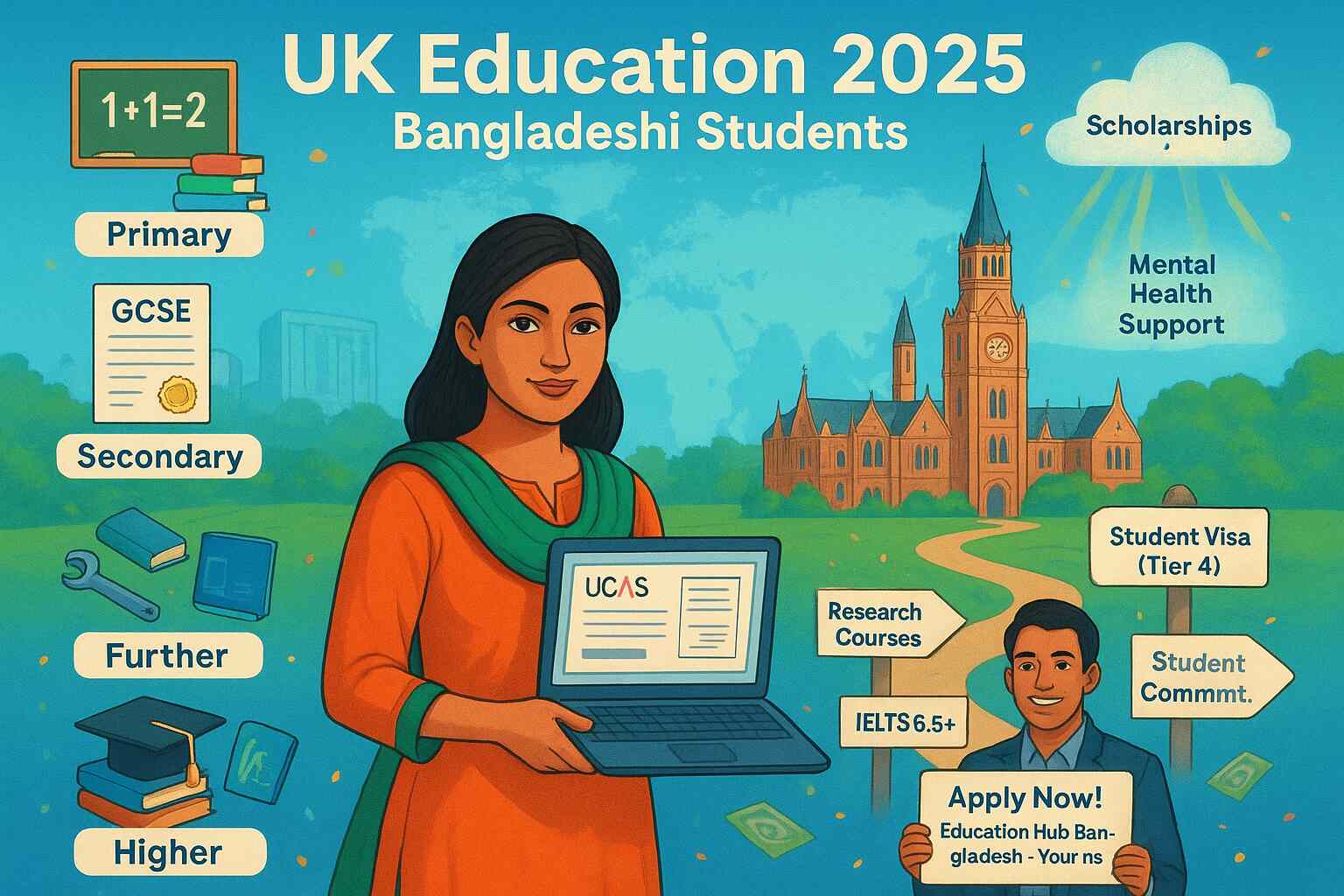 UK Education System for Bangladeshi Students | NWC Education